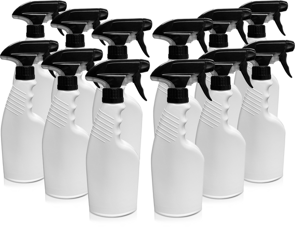 12 Pack Reusable Plastic Spray Bottles - Fiberglass Warehouse