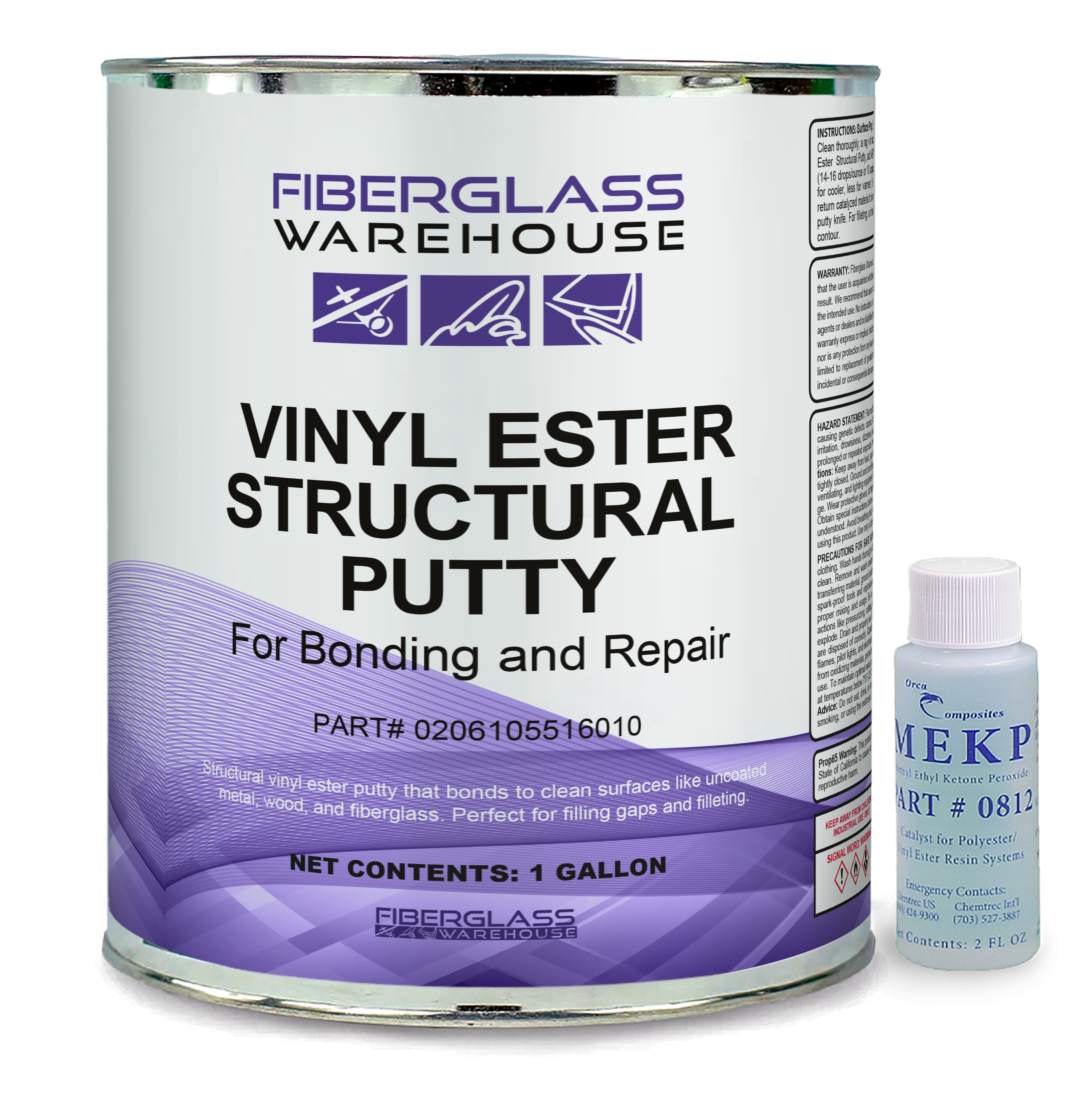 Bonding Putty Gallon | Premium Grade | Fiberglass Warehouse ...