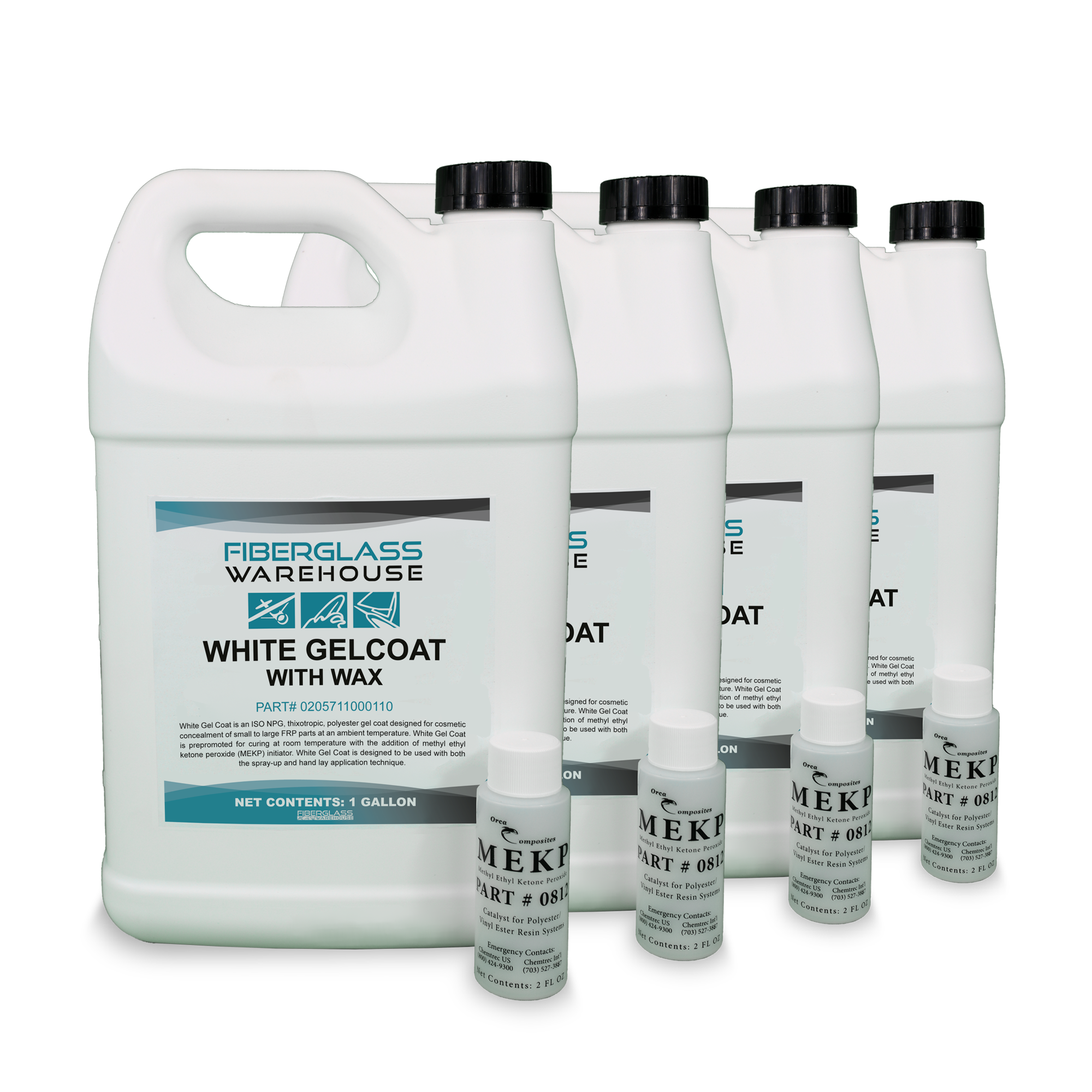 White Polyester Gel Coat | ISO NPG Resin| Fiberglass Warehouse ...