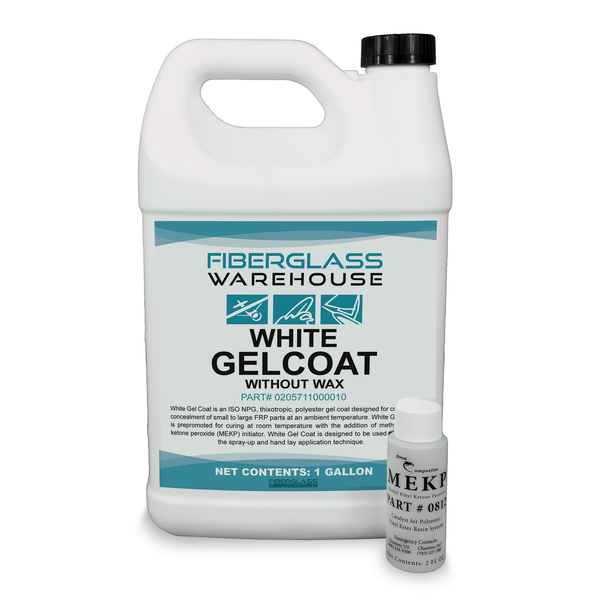 White Polyester Gel Coat | ISO NPG Resin| Fiberglass Warehouse ...