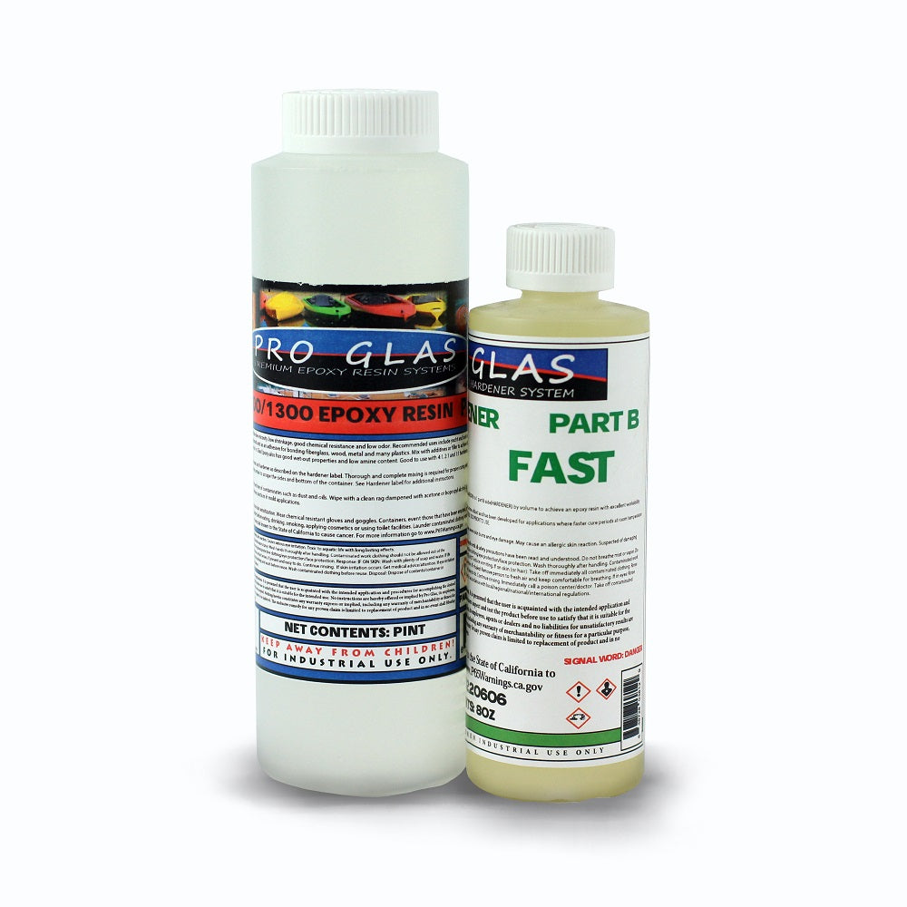 Epoxy Resin Two Part 2:1 Kit | Fast, Medium, Slow Speeds - Fiberglass ...