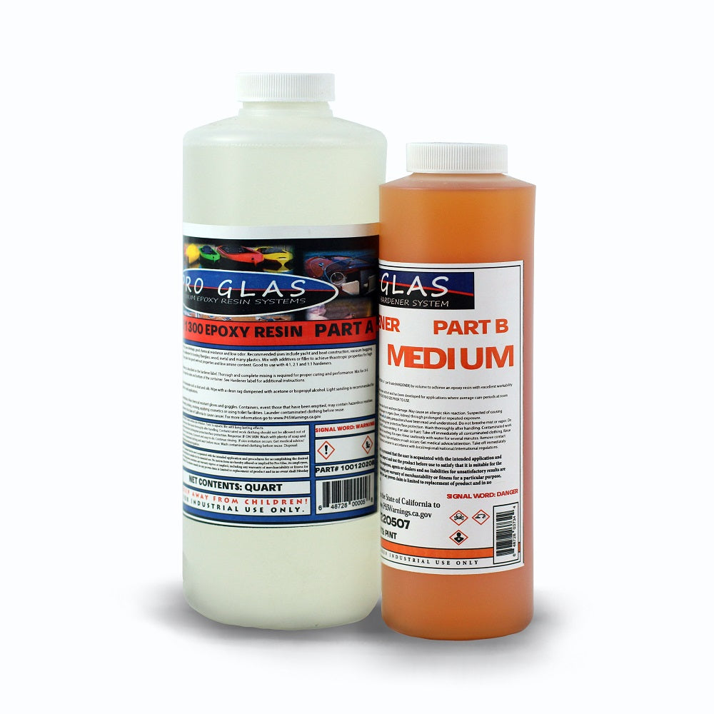 Epoxy Resin Two Part 2:1 Kit | Fast, Medium, Slow Speeds - Fiberglass ...