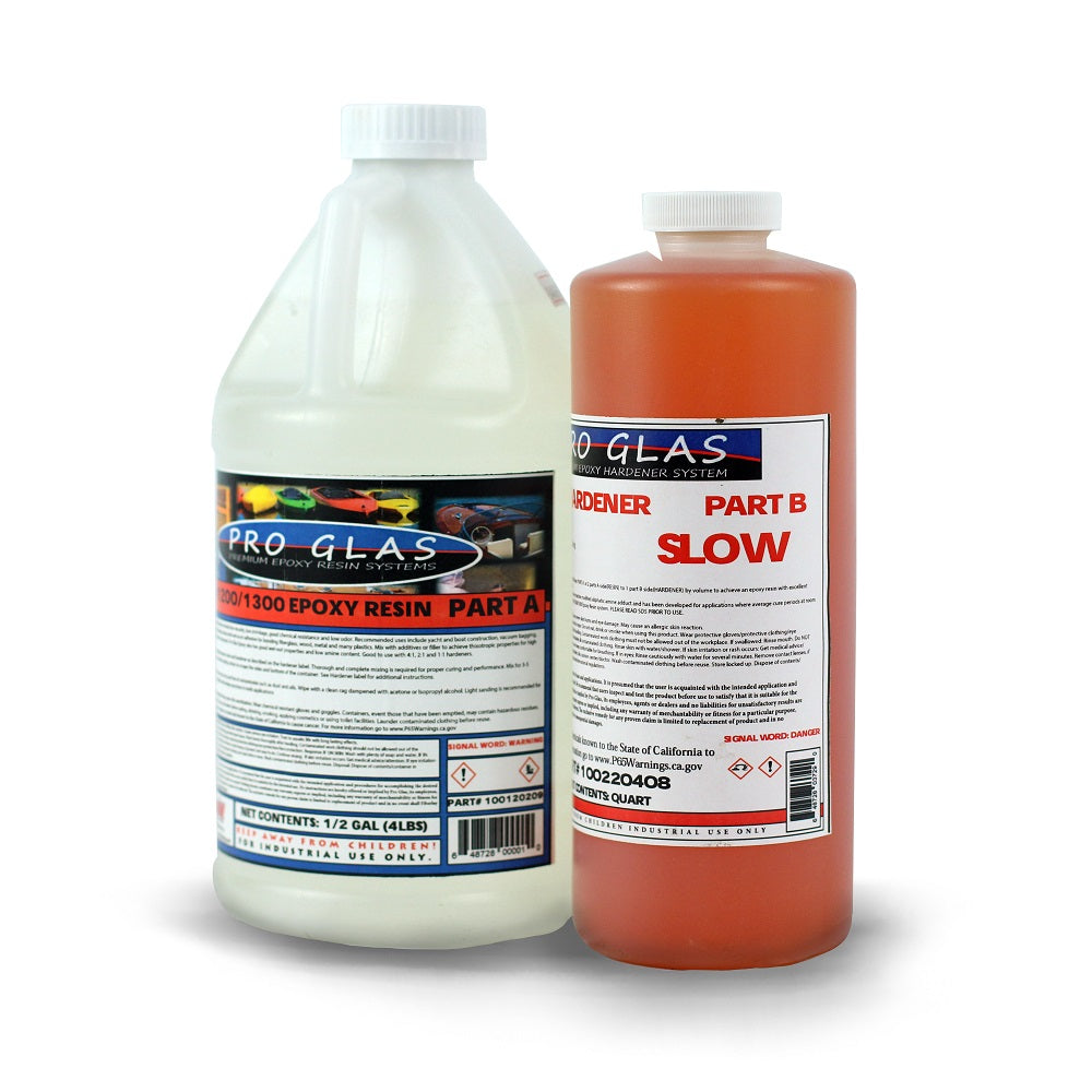 Epoxy Resin Two Part 2:1 Kit | Fast, Medium, Slow Speeds - Fiberglass ...