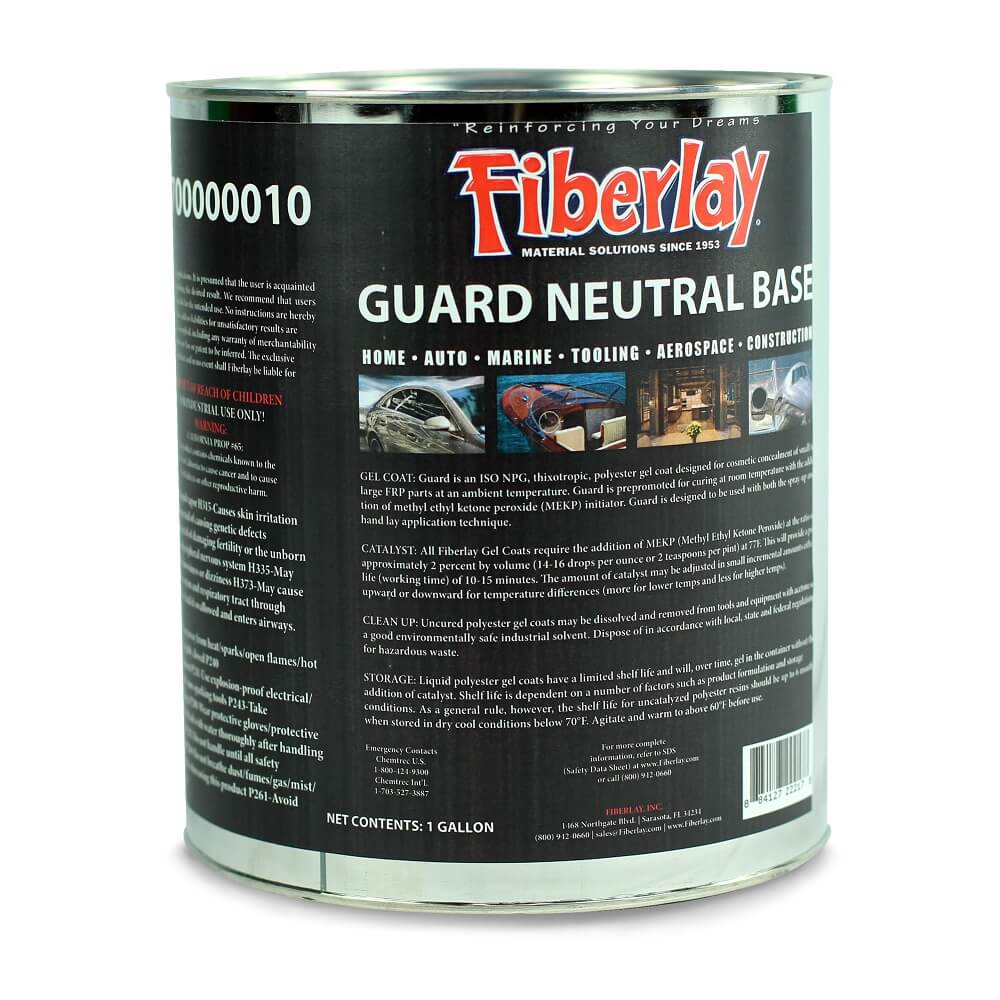 Unpigmented Base Gel Coat - Fiberglass Warehouse